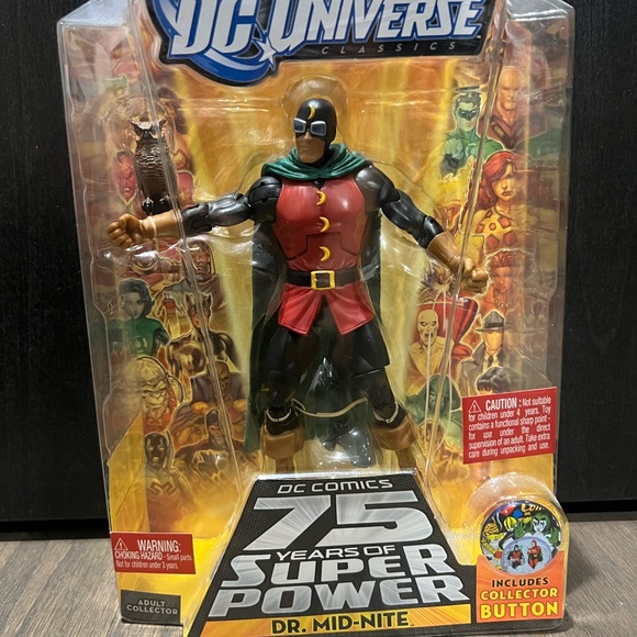 Mattel | Toys | Mattel Dc Universe Classics Dr Midnite Action Figure ...